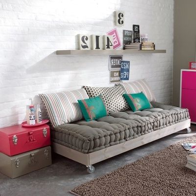 Sofá de colchão: uma cara nova para seu colchão velho!